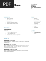 Brian Resume Template | PDF