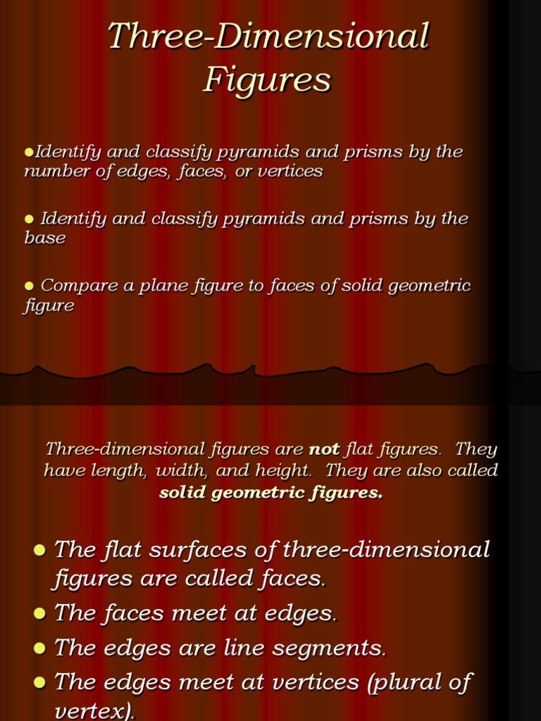 Understanding 3D Figures: Prisms & Pyramids | PDF | Rectangle | Vertex ...