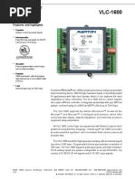Alerton - VLC-1600-E Data Sheet | PDF | Input/Output | Flash Memory