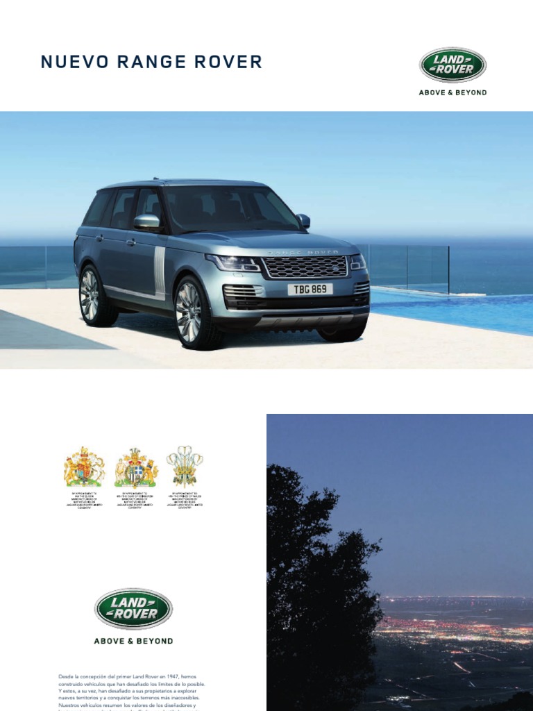 L405 Range Rover VOGUE Catálogo Brochure 2017 | PDF | Vehículo híbrido ...