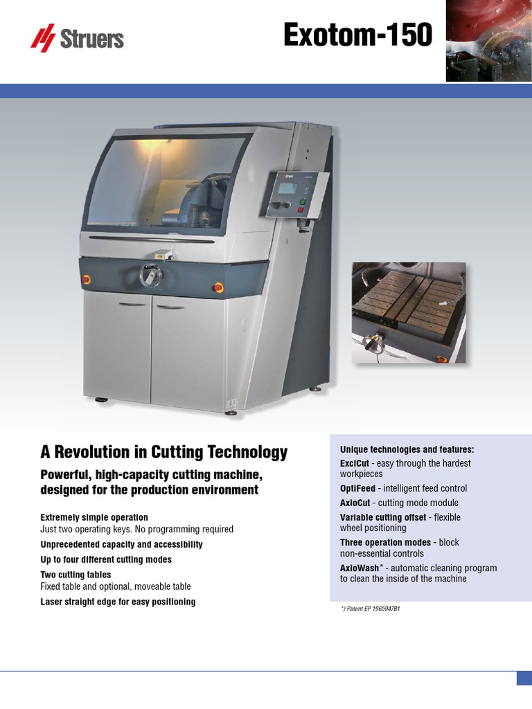 Exotom 150 PDF | PDF | Hertz | Industries