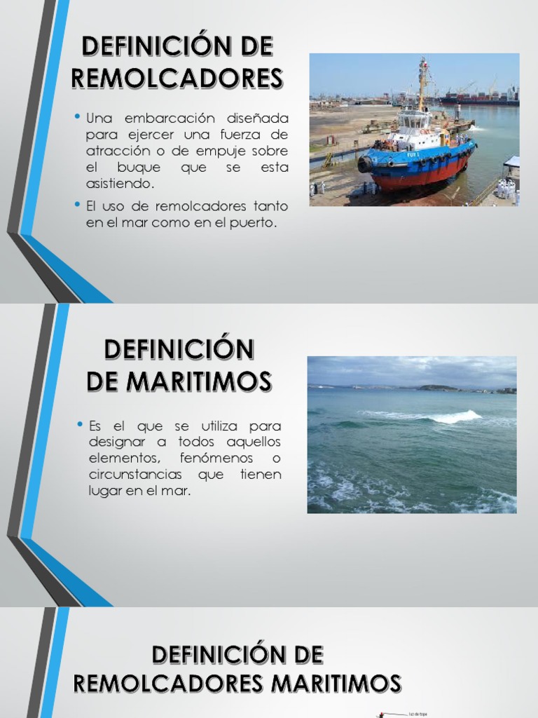 Remolcadores Maritimos | PDF | Buques | Hélice