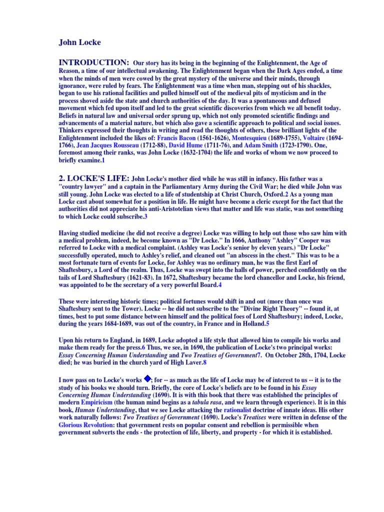 John Locke | PDF | John Locke | Empiricism