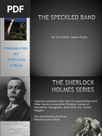 Speckled Band | PDF | The Adventure Of The Speckled Band | Sherlock Holmes