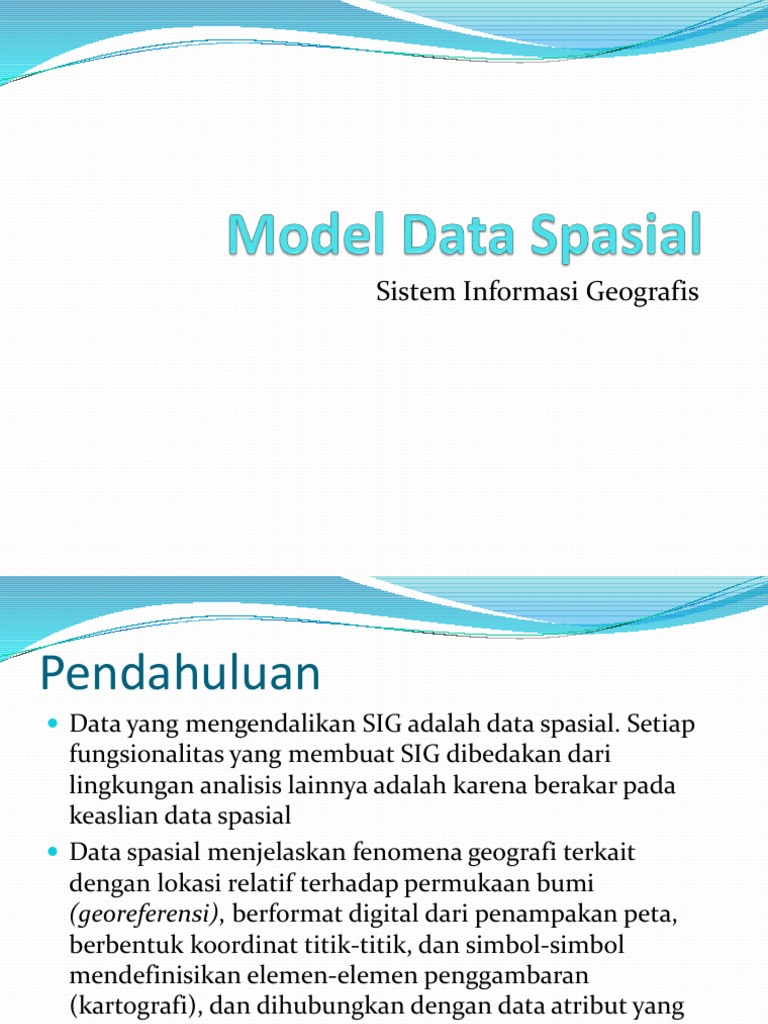 Format Data Raster Dan Vektor | PDF