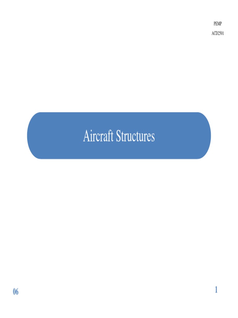 Aircraft Structures | PDF | Fuselage | Landing Gear