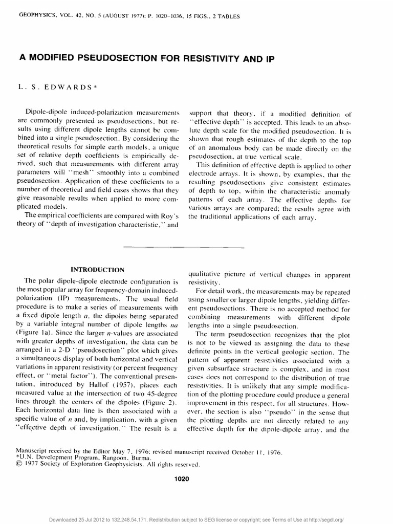 Edwards 1977 | PDF | Intermolecular Force | Electrical Resistivity And ...