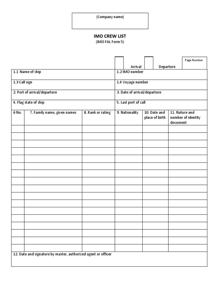 Ched Marina Crew List and Cs | PDF | Water Transport | Shipping