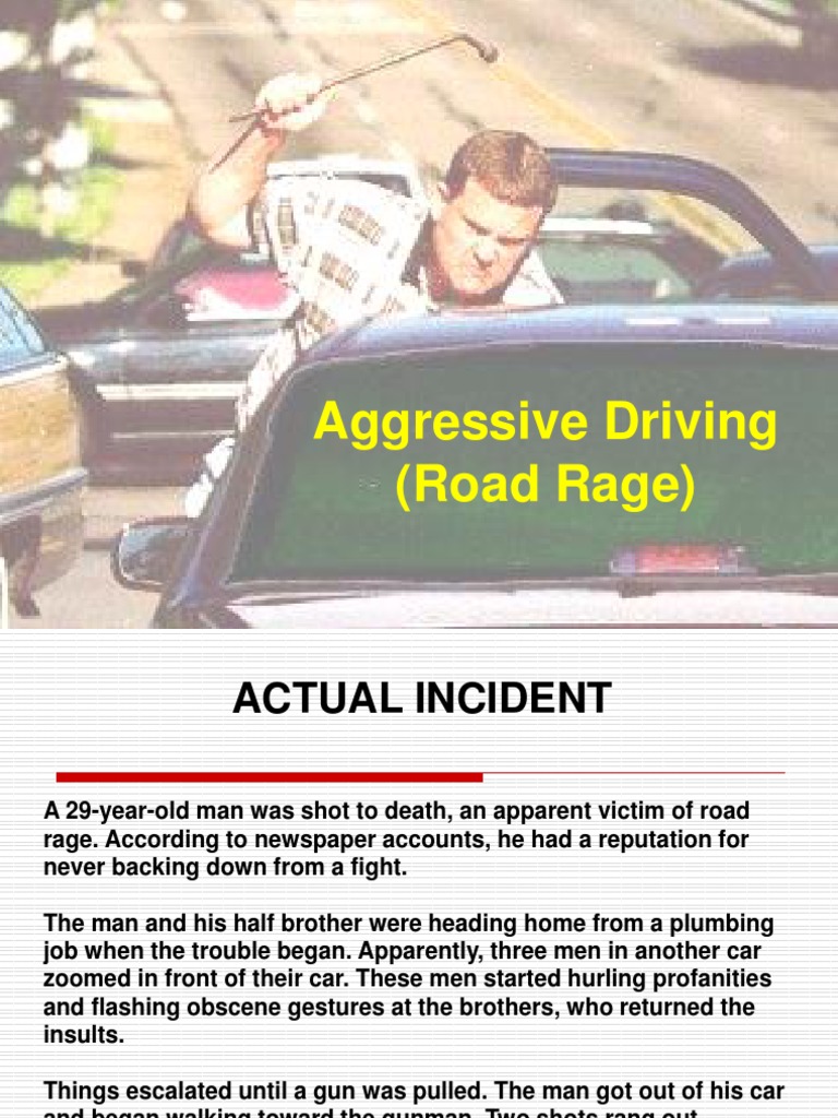 Aggressive Driving | PDF | Anger | Aggression