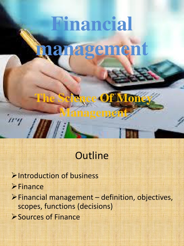 Financial Management Overview and Objectives | PDF | Financial Capital ...