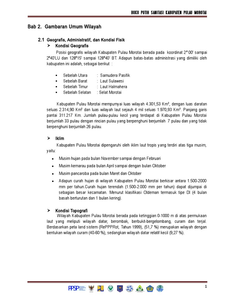 Bab 2 BPS Morotai | PDF