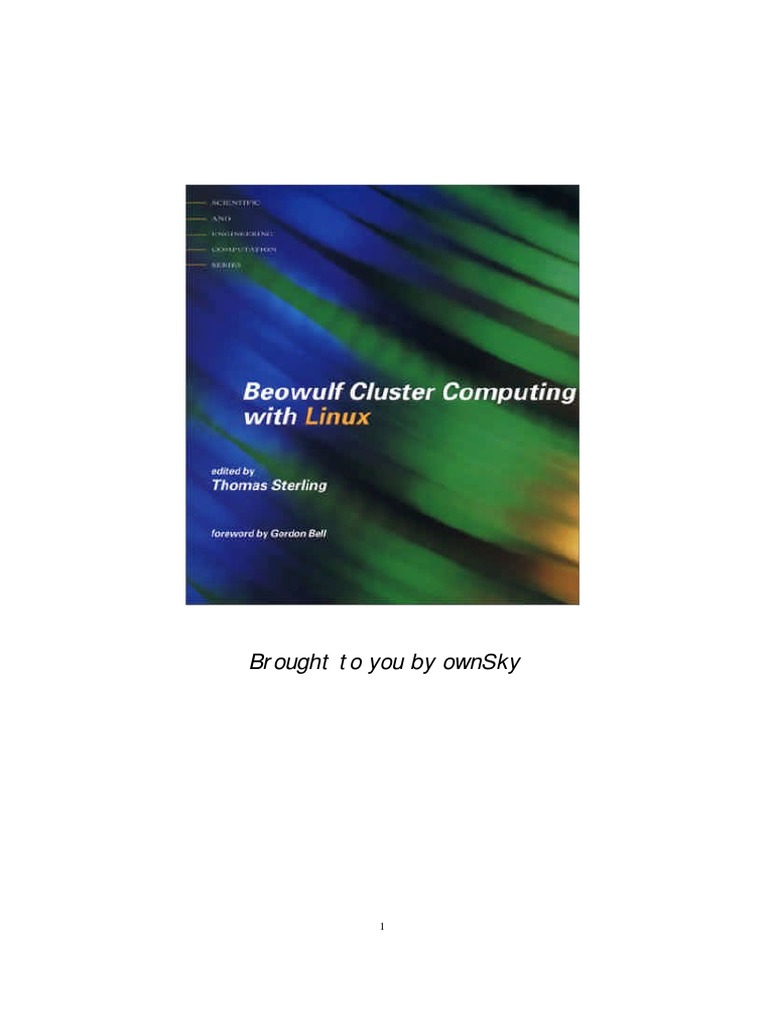 Beowulf Cluster Computing With Linux (2002) PDF | PDF | Computer Cluster | Message Passing Interface