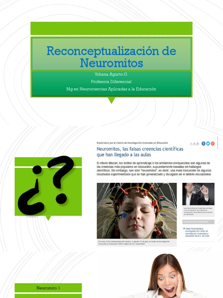 Neuromitos | PDF | Cerebro | Aprendizaje