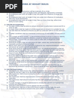 H&S Rules With Minimum Safe Behaviour Eng | PDF | Personal Protective ...