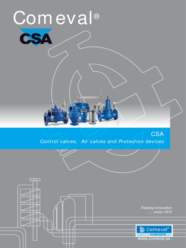 CSA Water Air Valves | PDF | Pump | Valve