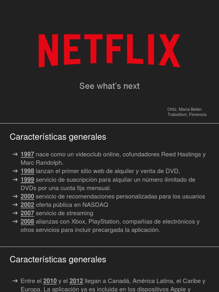 Netflix | PDF | Netflix | Business