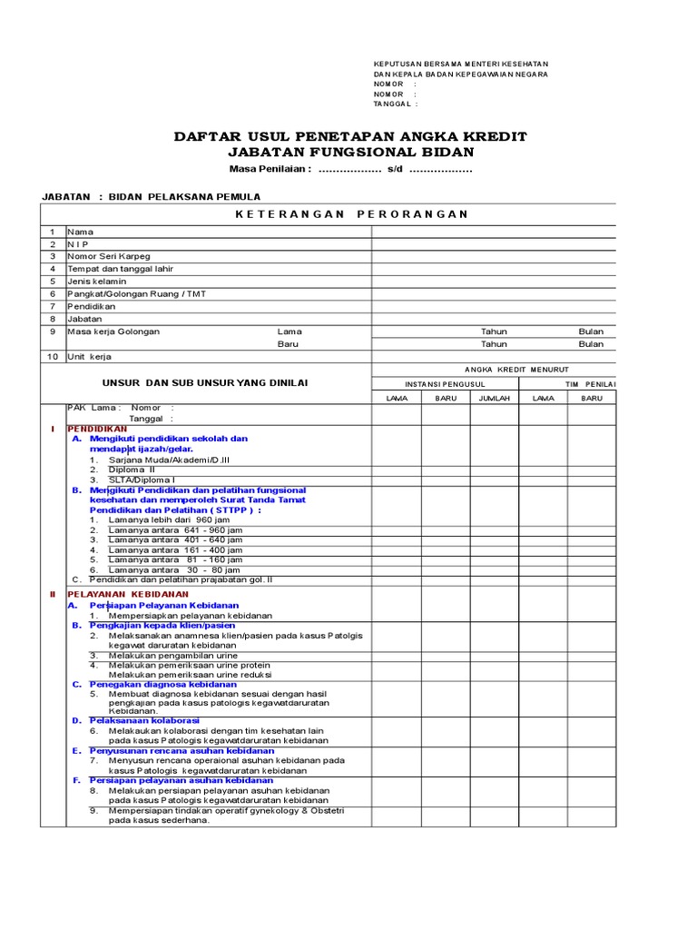 Dupak Bidan Terampil | PDF