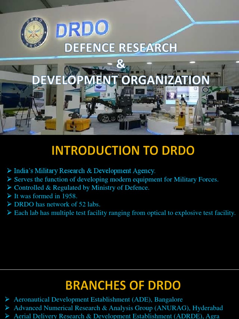 DRDO | PDF | Military Technology | Weaponry