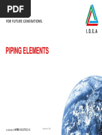 Piping Course Material Overview | PDF | Pipe (Fluid Conveyance) | Valve