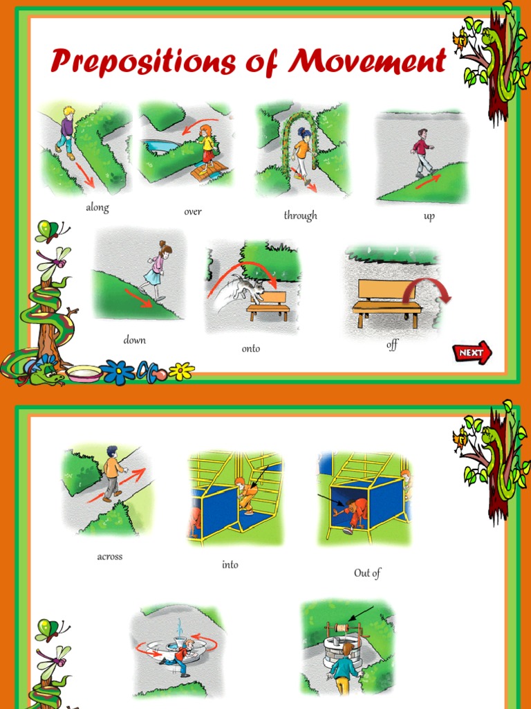 Prepositions of Movement | PDF