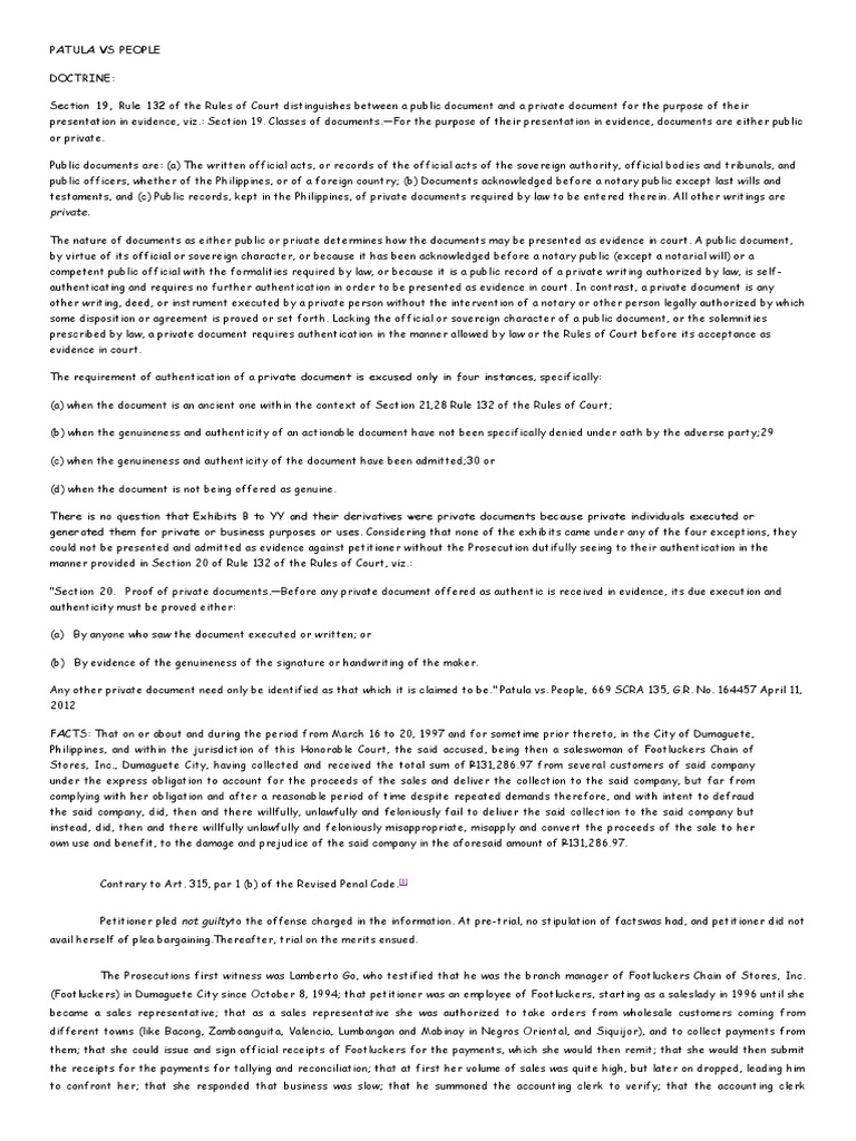 Evid Digest Rule 132 19-25 | PDF | Affidavit | Notary Public