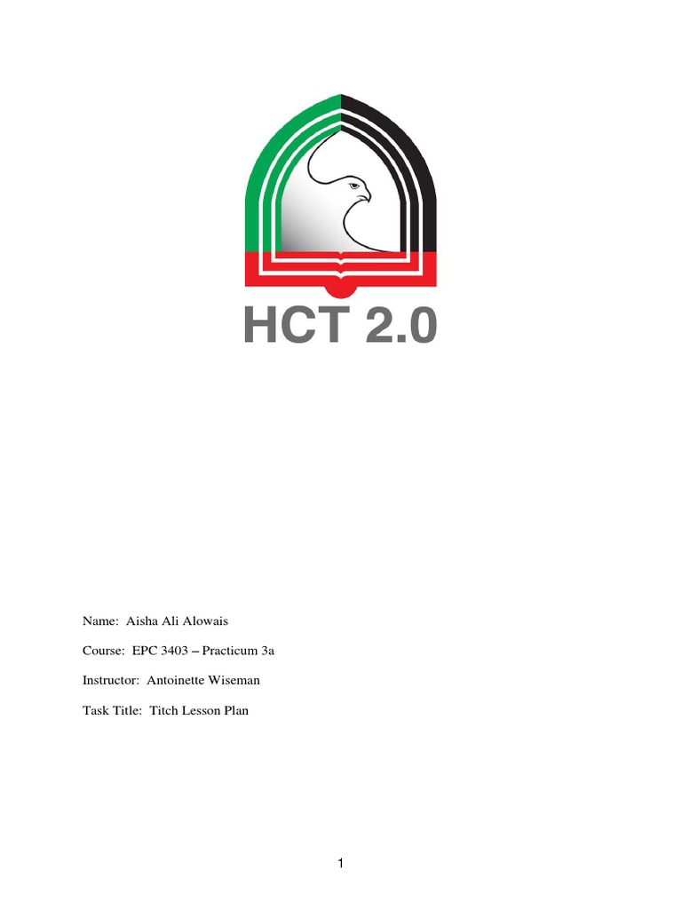 Lesson Plan Story Titch | PDF | Lesson Plan | Applied Psychology