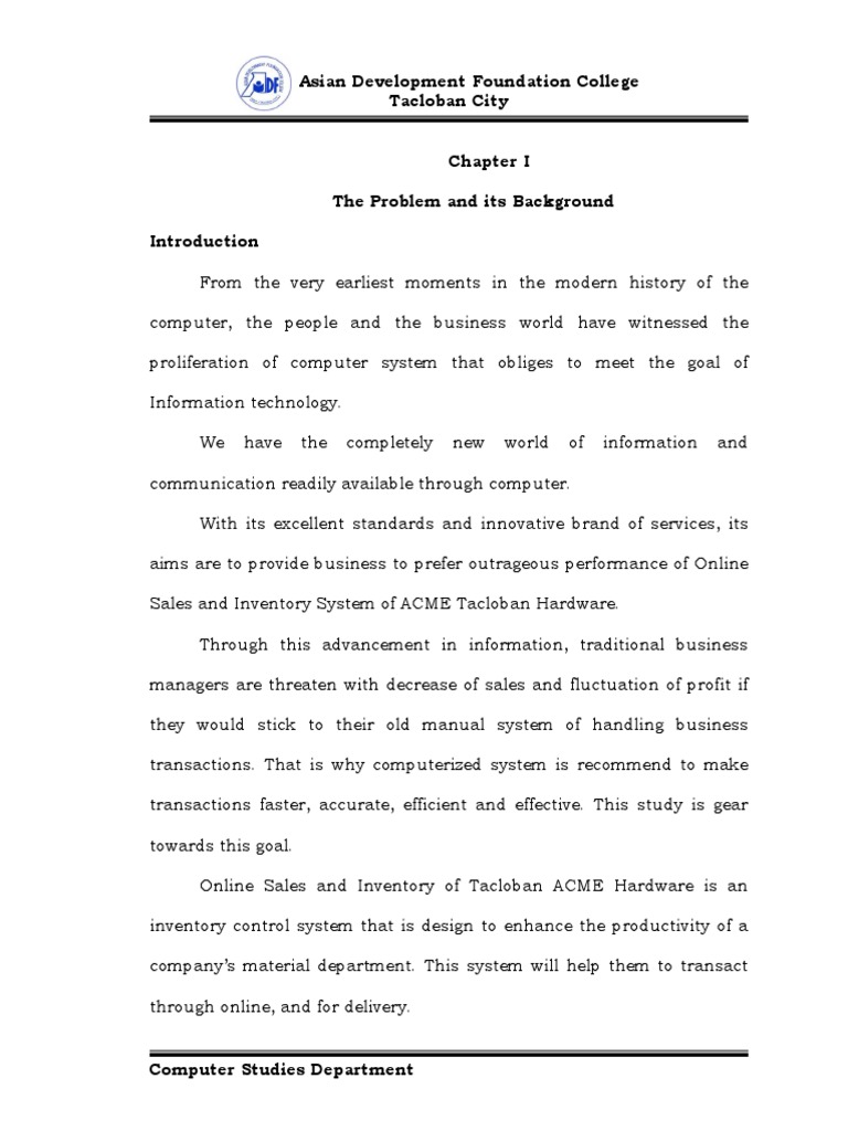 Asian Development Foundation College Tacloban City | PDF | Economies Of ...