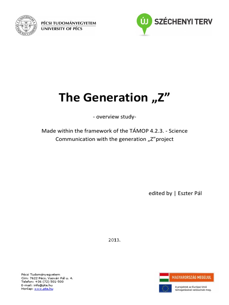 Generation Z PDF | PDF | Marketing | Mobile Phones