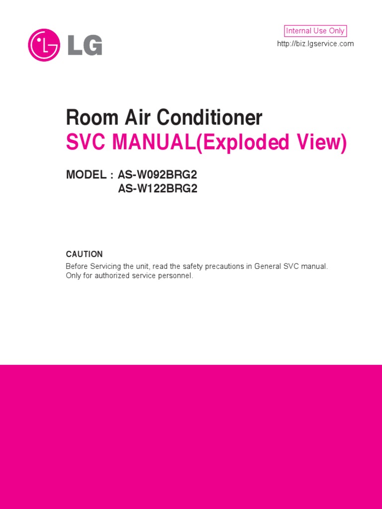 Room Air Conditioner: SVC MANUAL (Exploded View) | PDF | Air ...