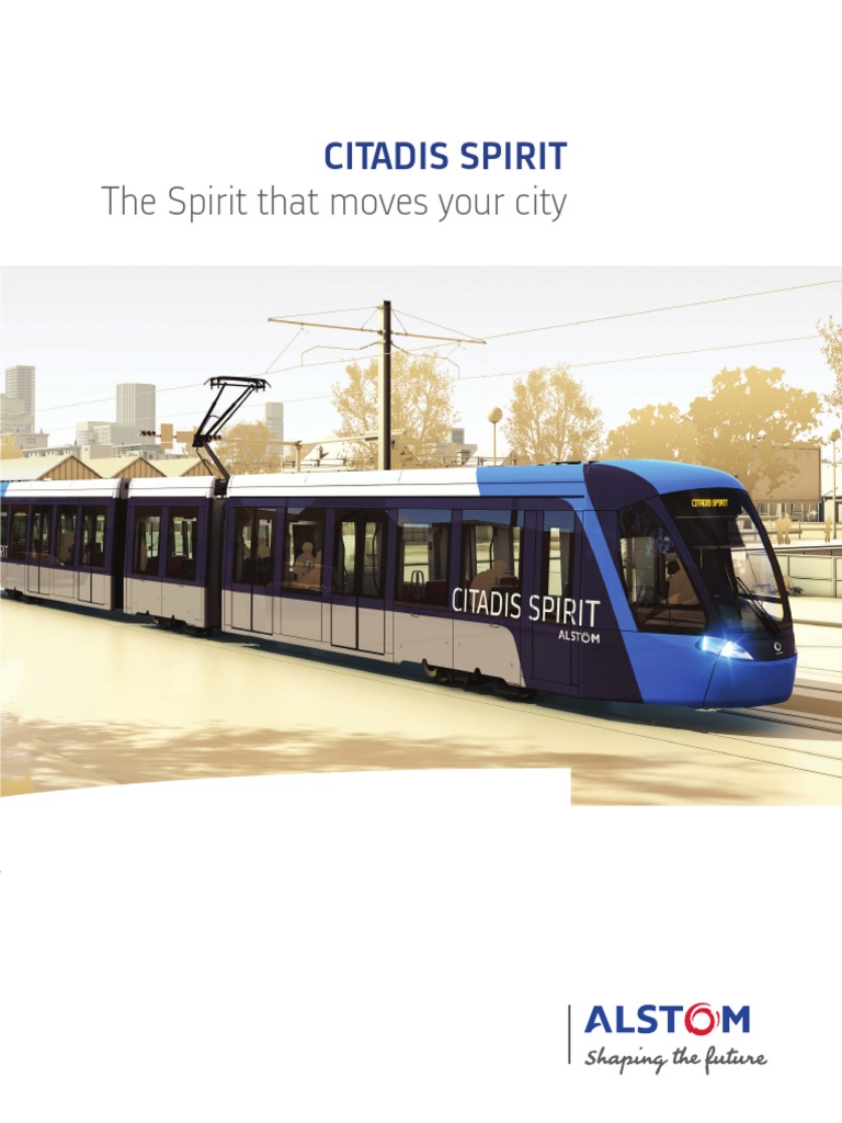 Citadis Spirit - Brochure - en | PDF | Light Rail | Rail Transport