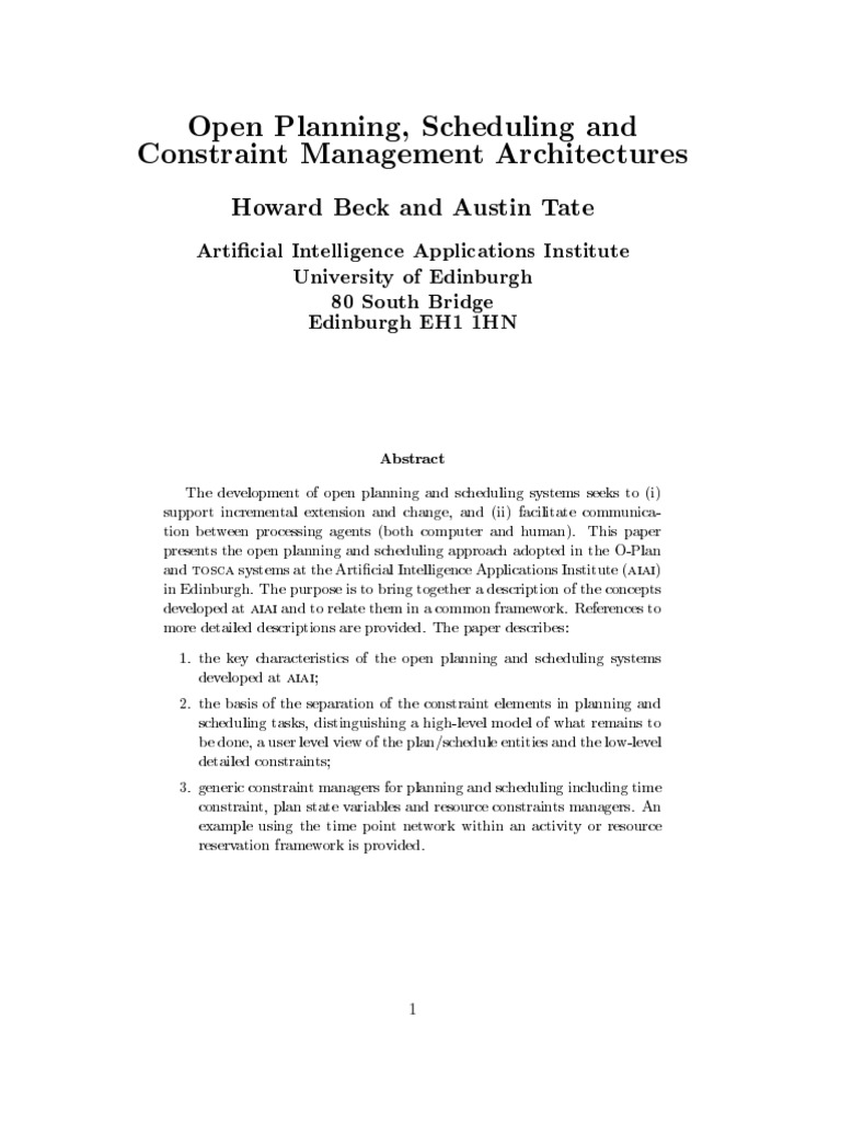 95 BT Journal Plan Sched PDF | PDF | Scheduling (Production Processes ...