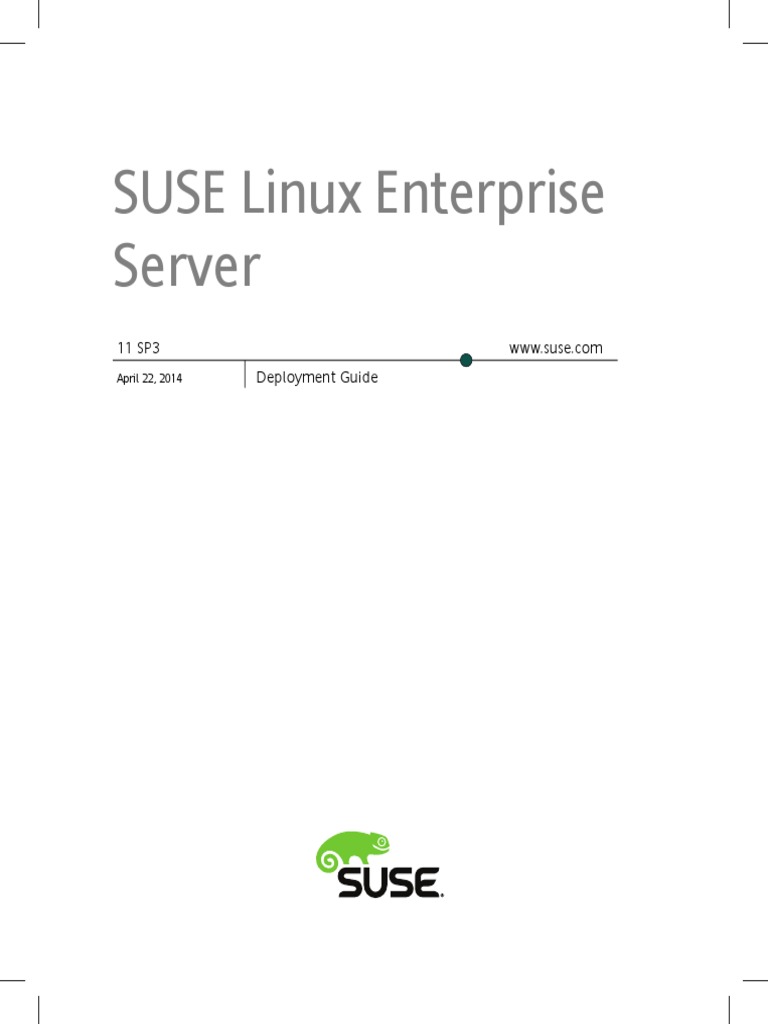 SUSE Linux Enterprise Server: 11 SP3 Deployment Guide | Download Free ...