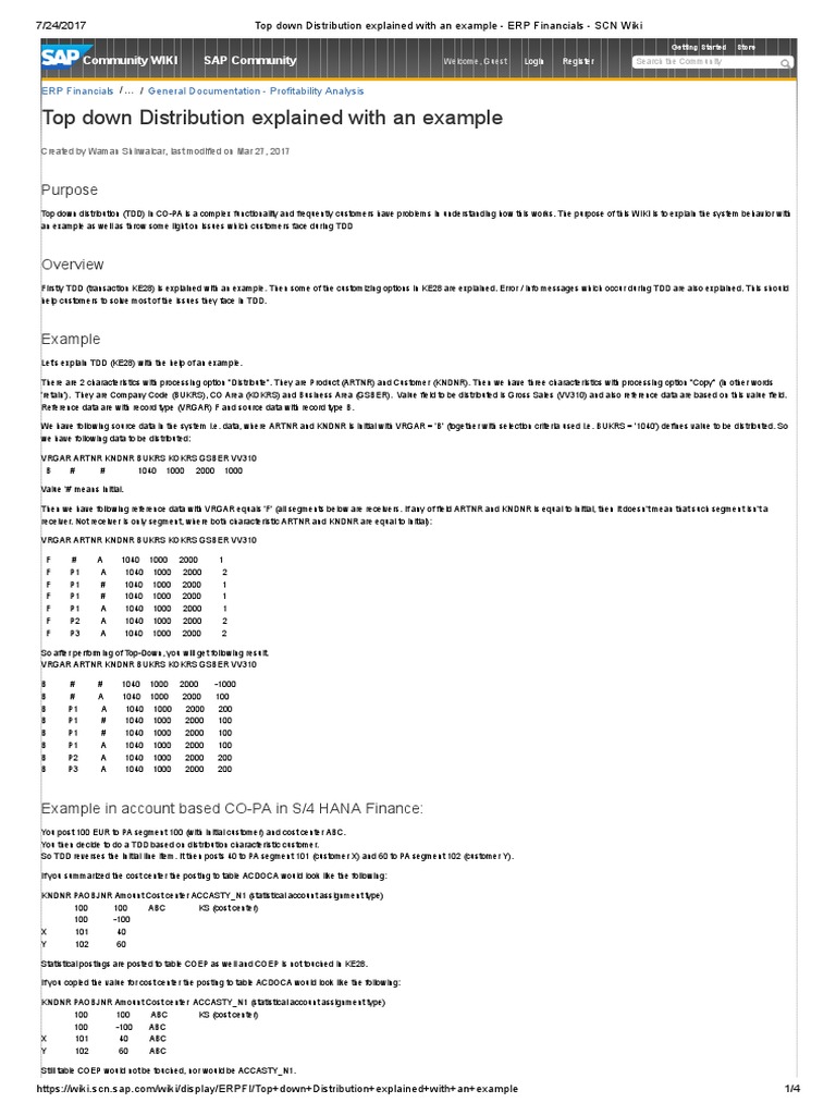 Top Down Distribution Explained With An Example | PDF | Databases | Error