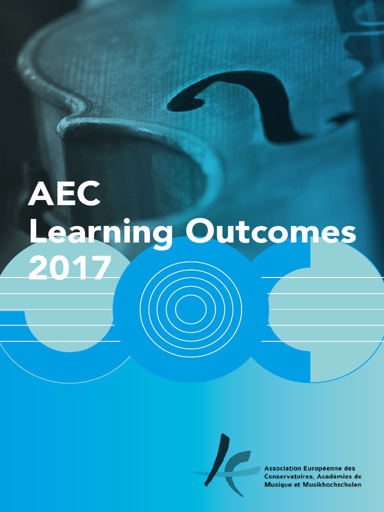 AEC Learning Outcomes 2017 | PDF | Creativity | Learning