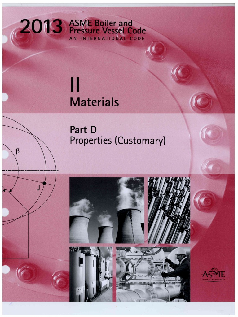ASME Section II Materials PART D Properties Customary PDF | PDF