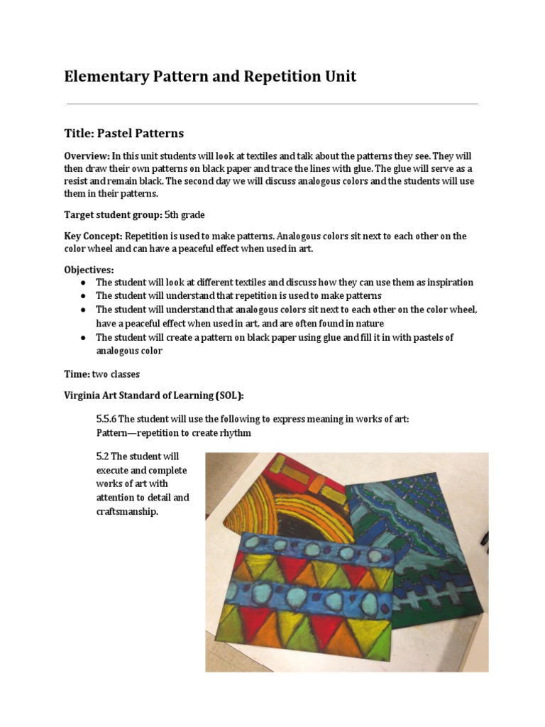 Elementary Unit | PDF | Art