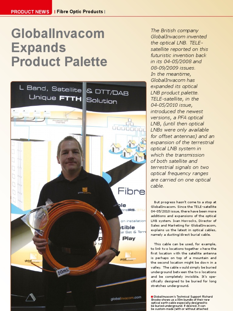 Globalinvacom | PDF | Cable Television | Electrical Connector