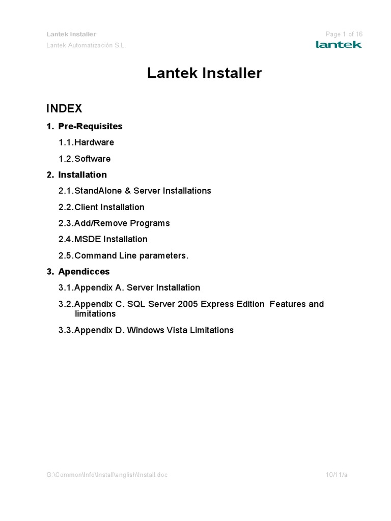 Lantek | PDF | Databases | Computer File