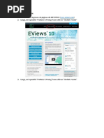 Instalación de EViews 12 | PDF | Informática