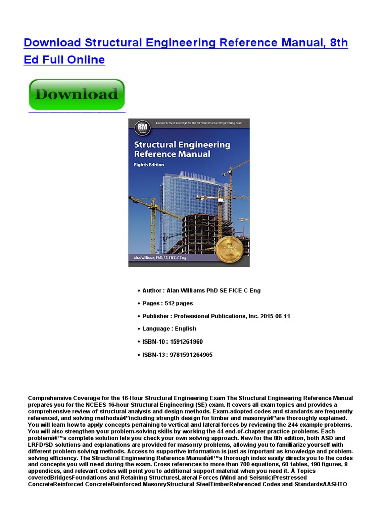 Structural-Engineering-.pdf | E Books | Engineering | Free 30-day Trial ...