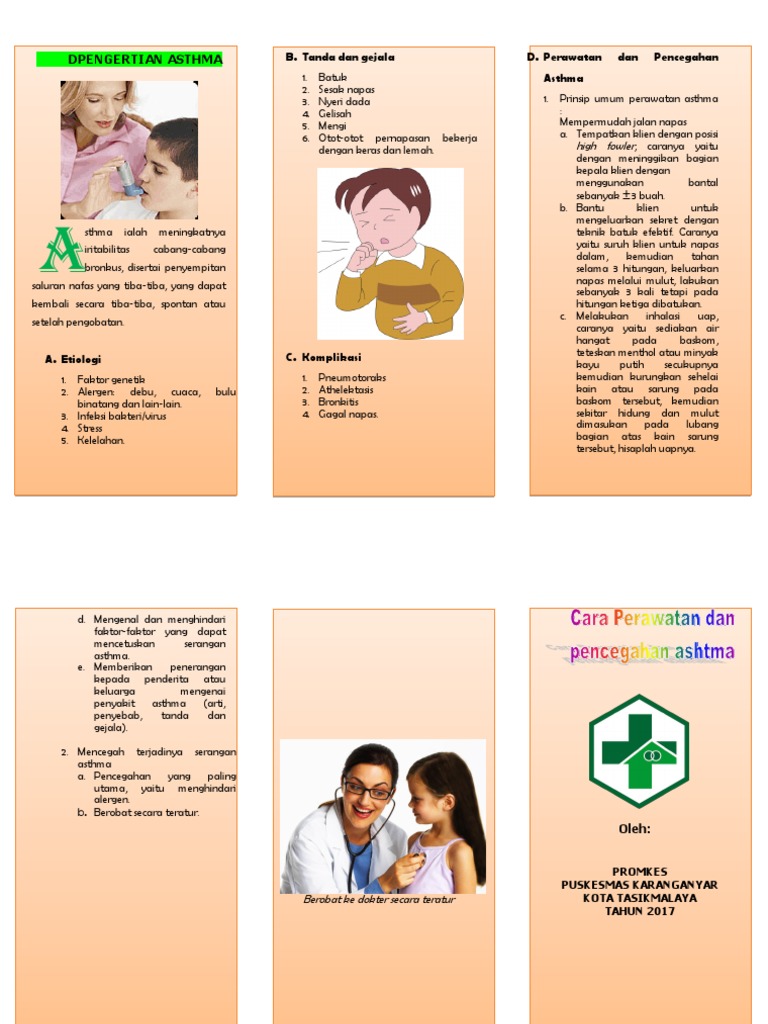 Leaflet Asthma | PDF