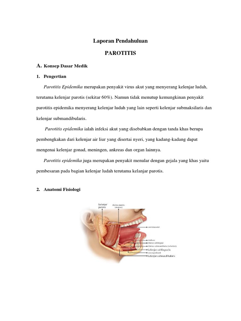 Laporan Kasus Parotitis Epidemika | PDF | Pengembangan Diri | Sains ...