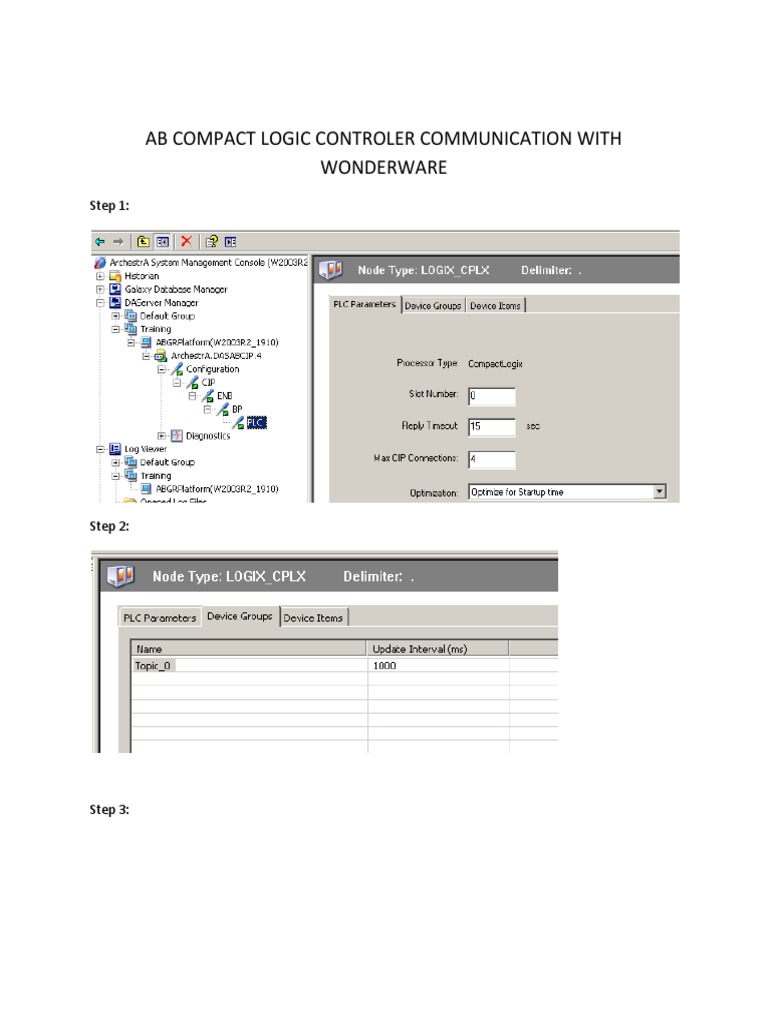 AB Compact Logix Communication | PDF | Technology & Engineering