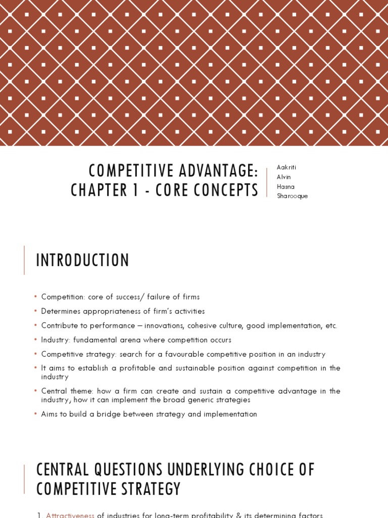 Competitive Advantage | PDF | Competitive Advantage | Strategic Management