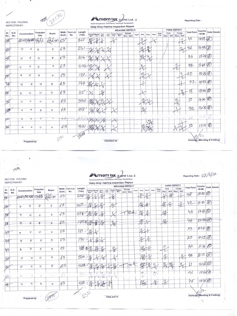 Grey Inspection Report | PDF