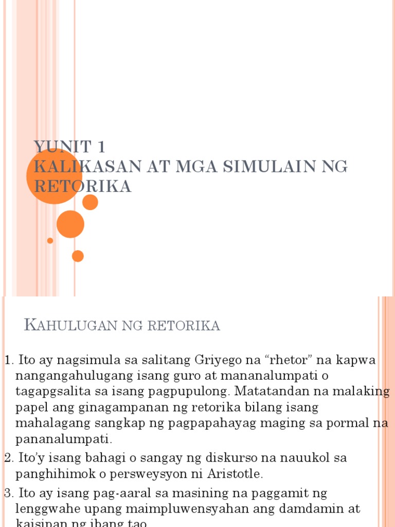 Group 1 Retorika | PDF