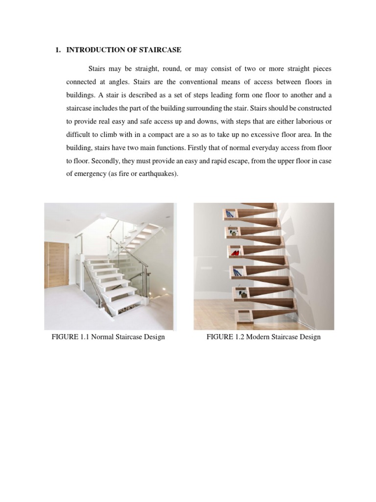 Design and Analysis of Staircases: Exploring Structural Considerations ...