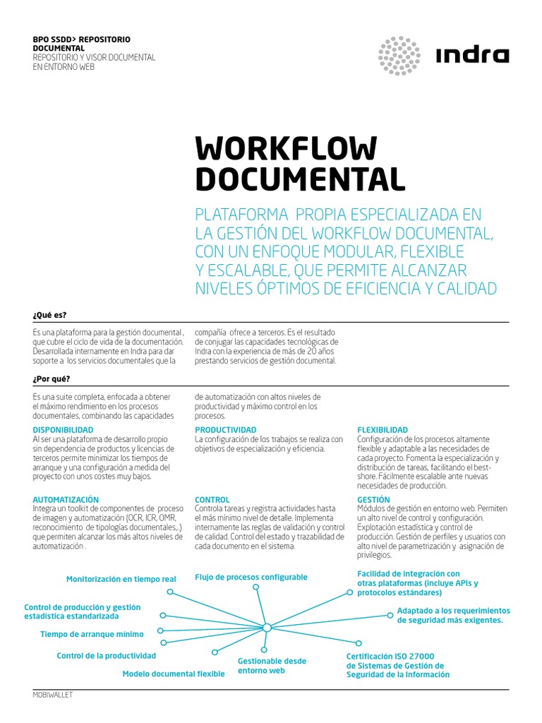 Plataforma Modular de Gestión Documental | PDF | Automatización | Flujo de trabajo
