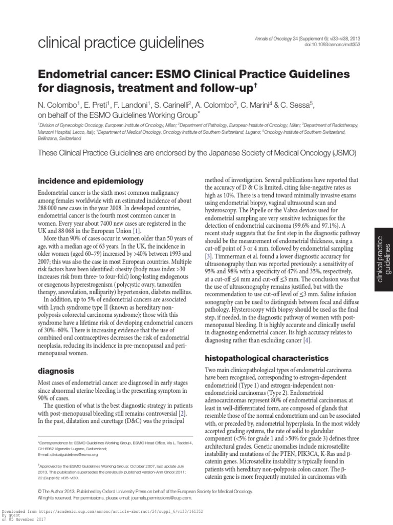 Clinical Practice Guidelines | PDF | Radiation Therapy | Chemotherapy