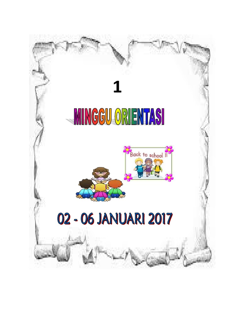 RPH... Minggu Orientasi | PDF